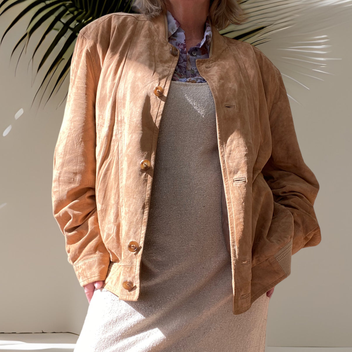 Bugatti Suede Bomber Jacket Size Large – Go Jo Recycled Store